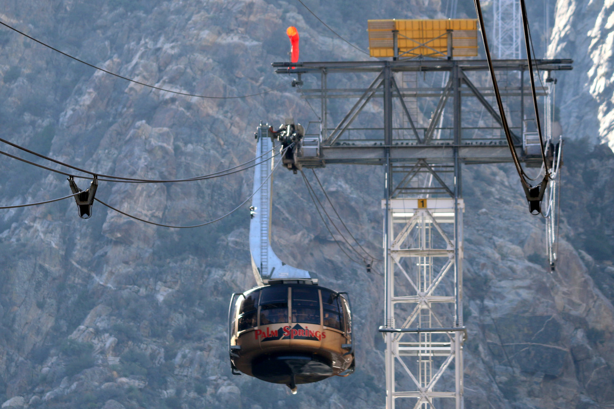 The incredible view the Palm Springs Aerial Tramway offers – Sightseers ...