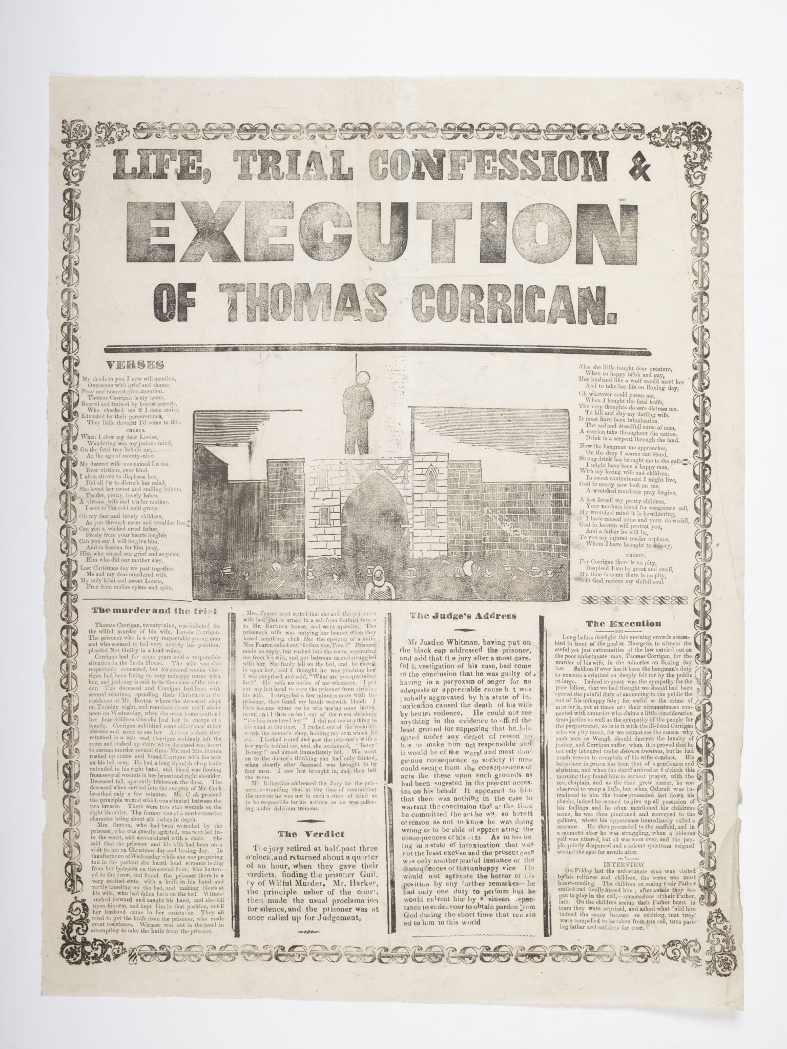 Remarkable London exhibit explores the history of executions in England ...