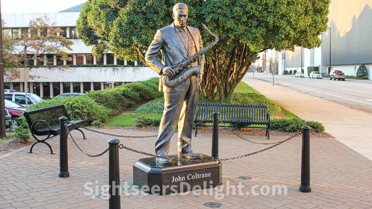 John Coltrane Statue - Sightseers' Delight