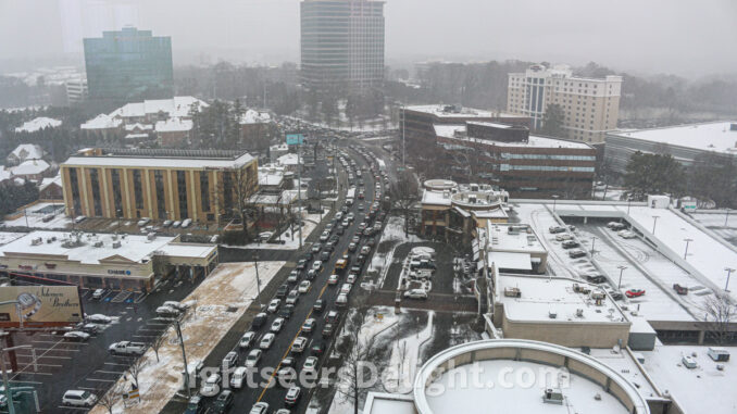 A look back at the 2014 Atlanta snowpocalypse - Sightseers' Delight