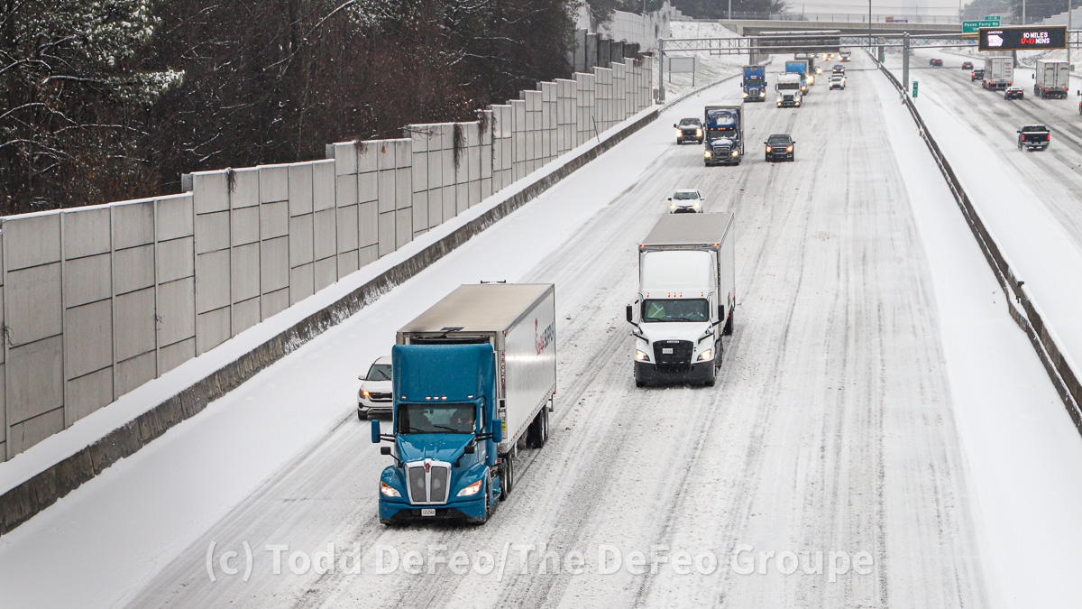 Atlanta snow day, 2025 - Sightseers' Delight