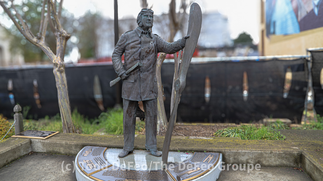 Athens statue honors Ben Epps, ‘Georgia’s First Aviator,’ and his role ...