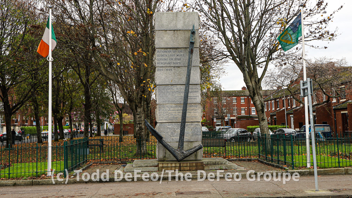 Irish Merchant Navy Memorial – Sightseers' Delight